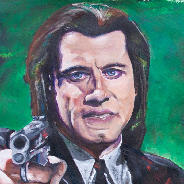 Pulp Fiction Original Painting - Inky Thump Art