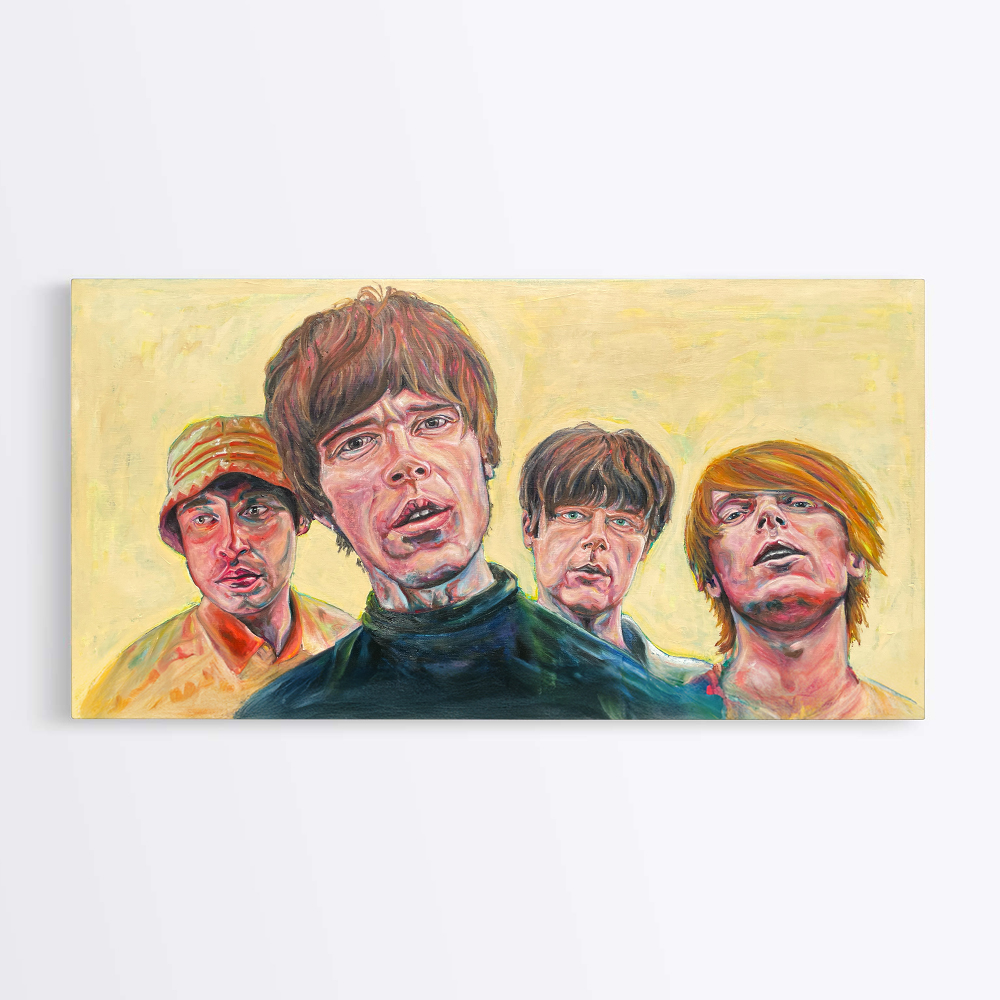 The Stone Roses Original Painting - Inky Thump Art